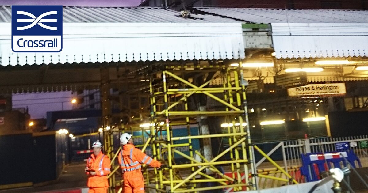 Brogan Group provide scaffolding for Crossrail project in Hayes and ...