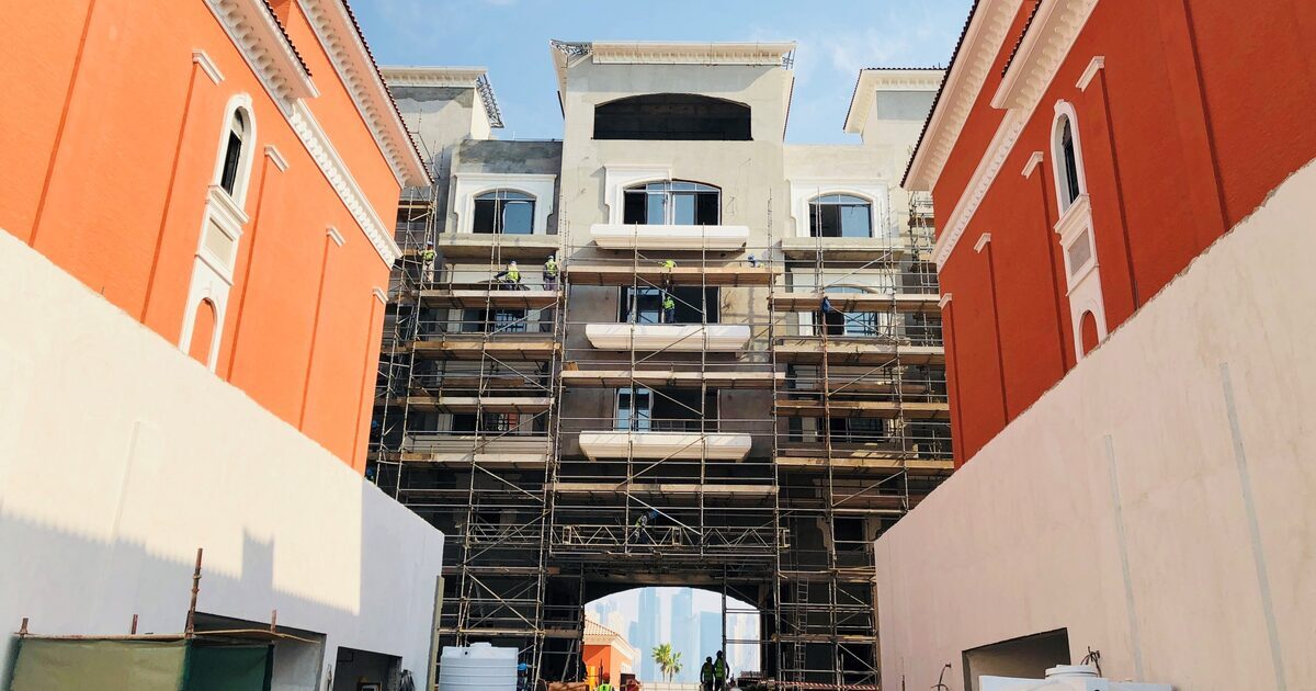 Brogan Group providing scaffolding access for major dubai project ...