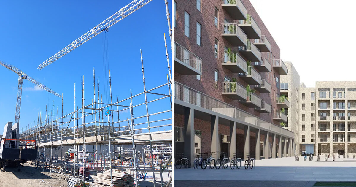 Brogan Group secure the Scaffolding on Ireland’s largest public housing ...