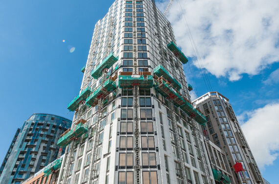 Double Stacked Platforms | Scaffolding Projects | Services | Brogan Group